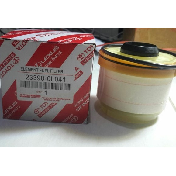 Jual Fuel Filter Solar Toyota Innova Fortuner Hilux Pajero 23390-0L041 ...