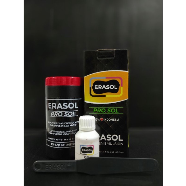 Jual Obat Afdruk Erasol Plastisol Solvent Base 1kg | Shopee Indonesia