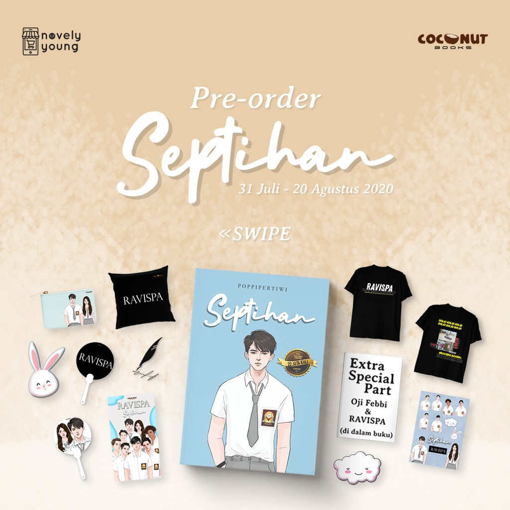 Jual Novel Septihan - Poppi Pertiwi (Paket 3) | Shopee Indonesia