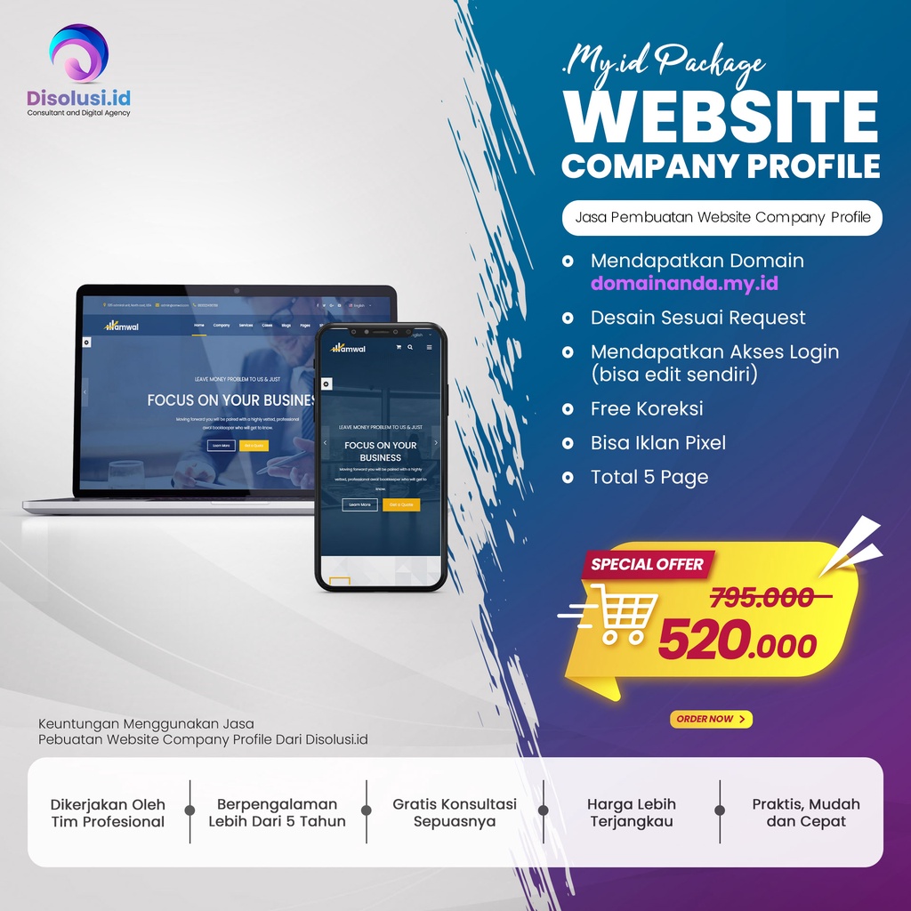 Jual Jasa Website (Profile Company) | Shopee Indonesia