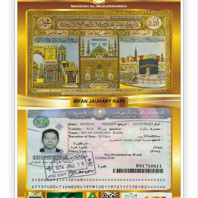 Jual Piagam Makkah Certificate of Hajj to Mecca | Shopee Indonesia
