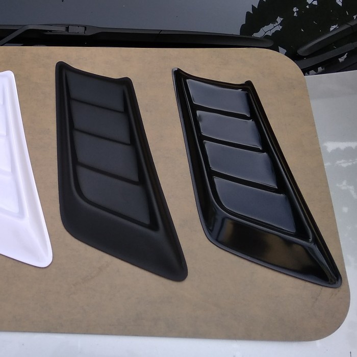 Jual air flow terios rush turbo hood - air scoop - variasi kap mesin ...