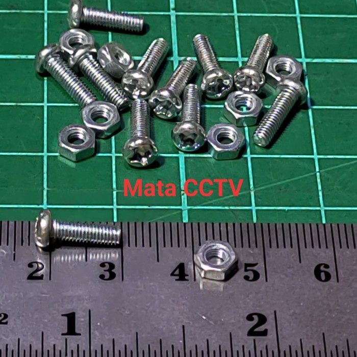 Jual Baut JP M4x8 4mm 8mm plus MUR | Shopee Indonesia