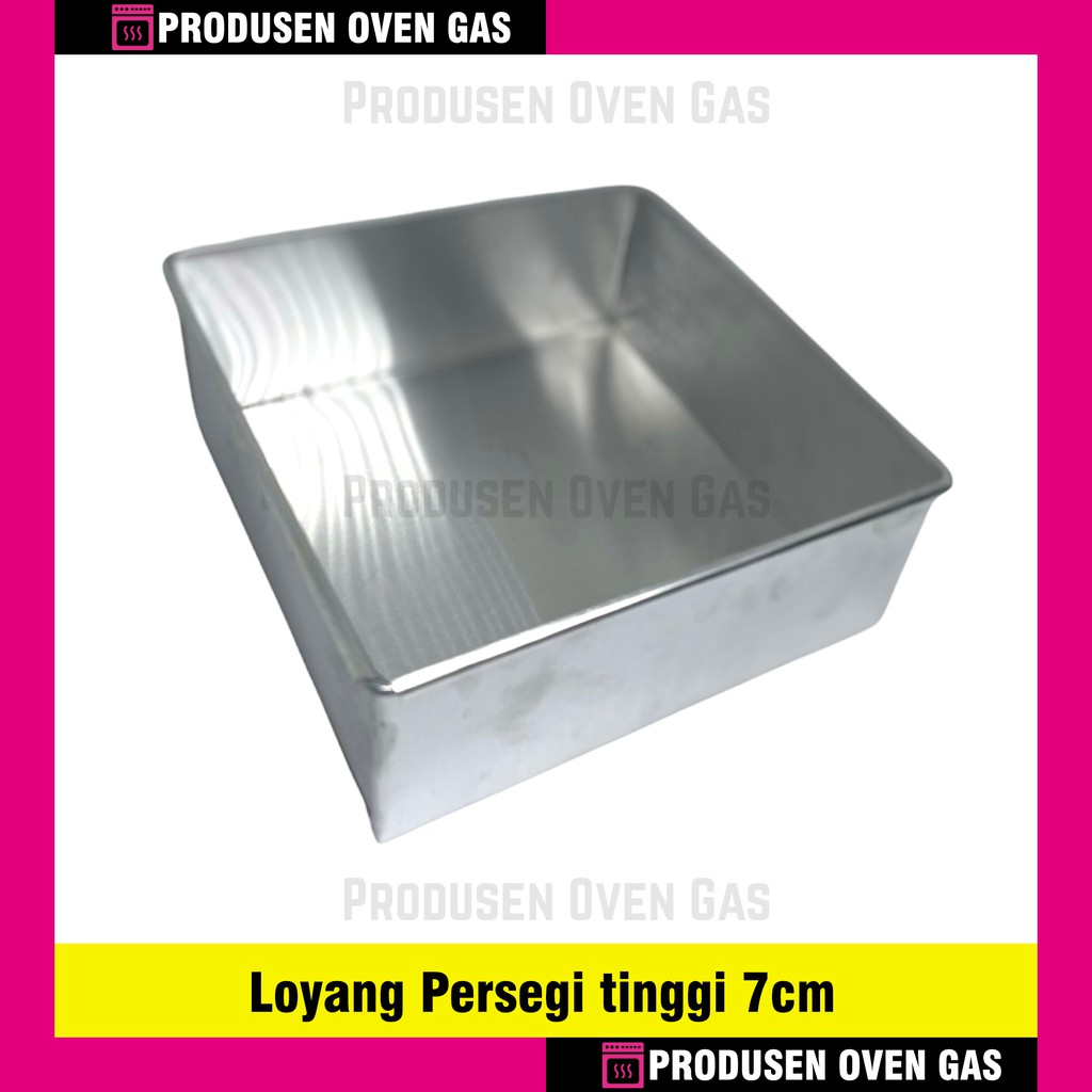 Jual Loyang Bolu / Loyang Cake / Loyang Kotak / Loyang Persegi tinggi ...
