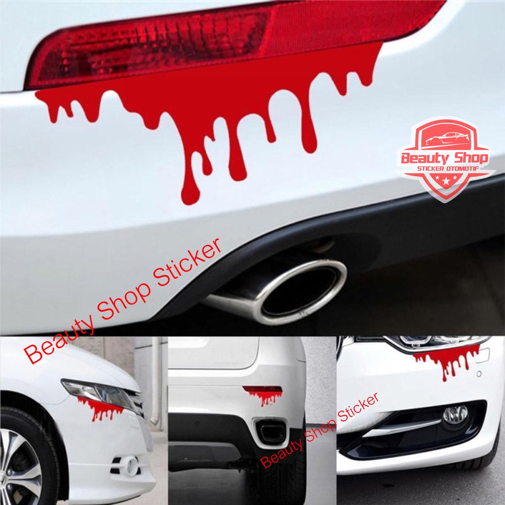 Jual stiker mobil lampu kap body darah aksesoris cutting stiker mobil ...