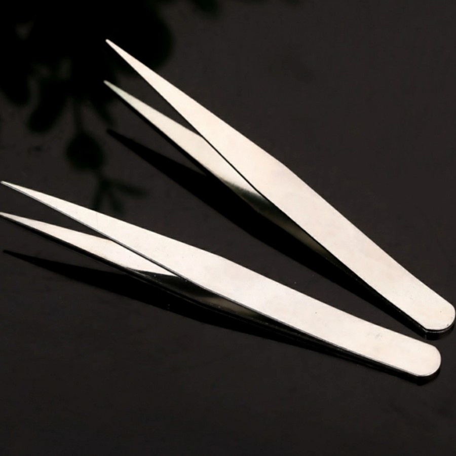 Jual PINSET STAINLESS 9cm Kepala Runcing kecantikan perawatan kuku ...