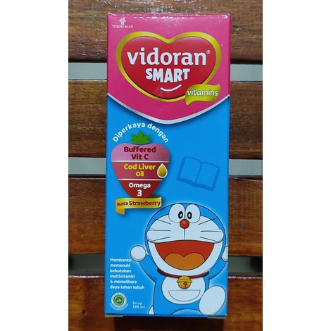 Jual Vidoran Smart Sirup Straberry 100 ML / Vitamin Anak / Vit C / Vit ...