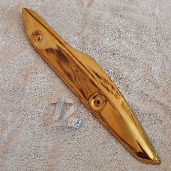 Jual List tameng knalpot pcx cbu gold by heng | Shopee Indonesia