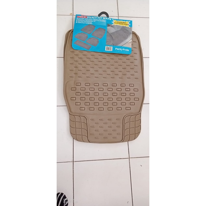 Jual Karpet Karet Packy Poda 2 Baris Universal 93333 (Beige/Mocca ...