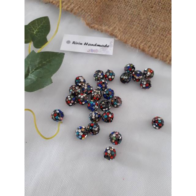 Jual Bahan craft Boldis hitam 10 mm (25pcs) | Shopee Indonesia