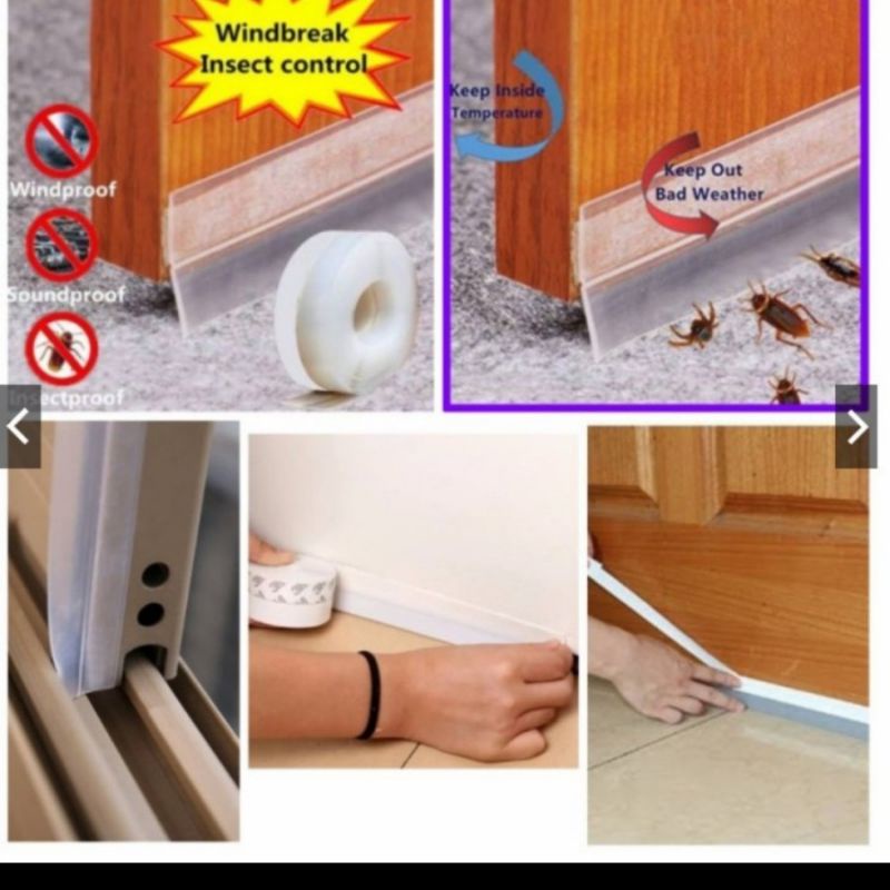 Jual Door seal tape Penutup cela pintu | Shopee Indonesia