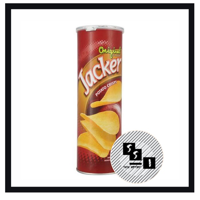 Jual Jacker Potato Crisps Original/ Potato Chips/ keripik kentang 110g ...