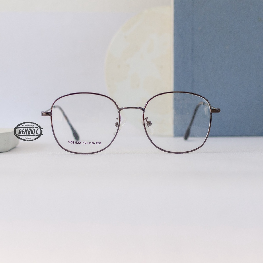 Jual FRAME KACAMATA SEMI KOTAK BESI TRENDY - KAMAL 01 | Shopee Indonesia