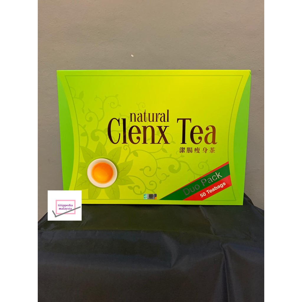 Jual Natural Clenx Tea 50pcs 1box | Shopee Indonesia
