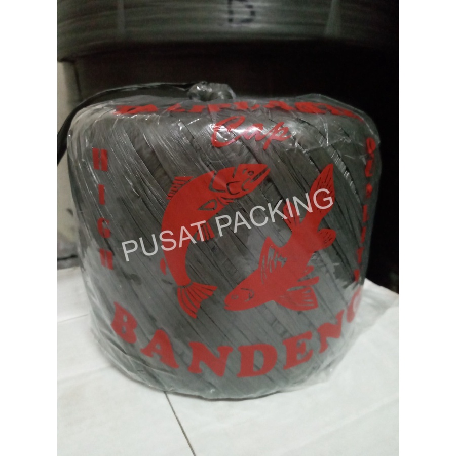 Jual Tali Rafiah FULL 1Kilo/Tali Rapiah/Tali Rafia Hitam/Tali Plastik ...