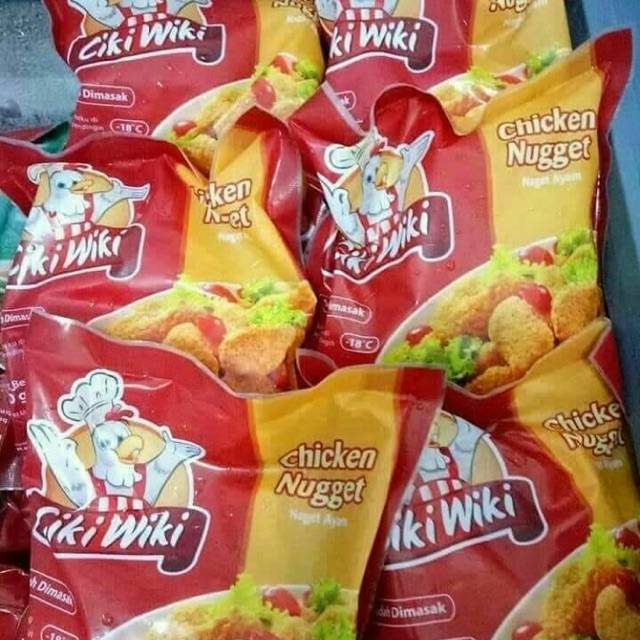 Jual CHICKEN NUGGET CIKI WIKI 250GR || Frozen Food Bandung Nugget Ayam ...