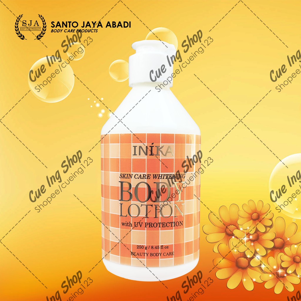 Jual INIKA Handbody Lotion With UV Protection 250gr (ORIGINAL) - Body ...