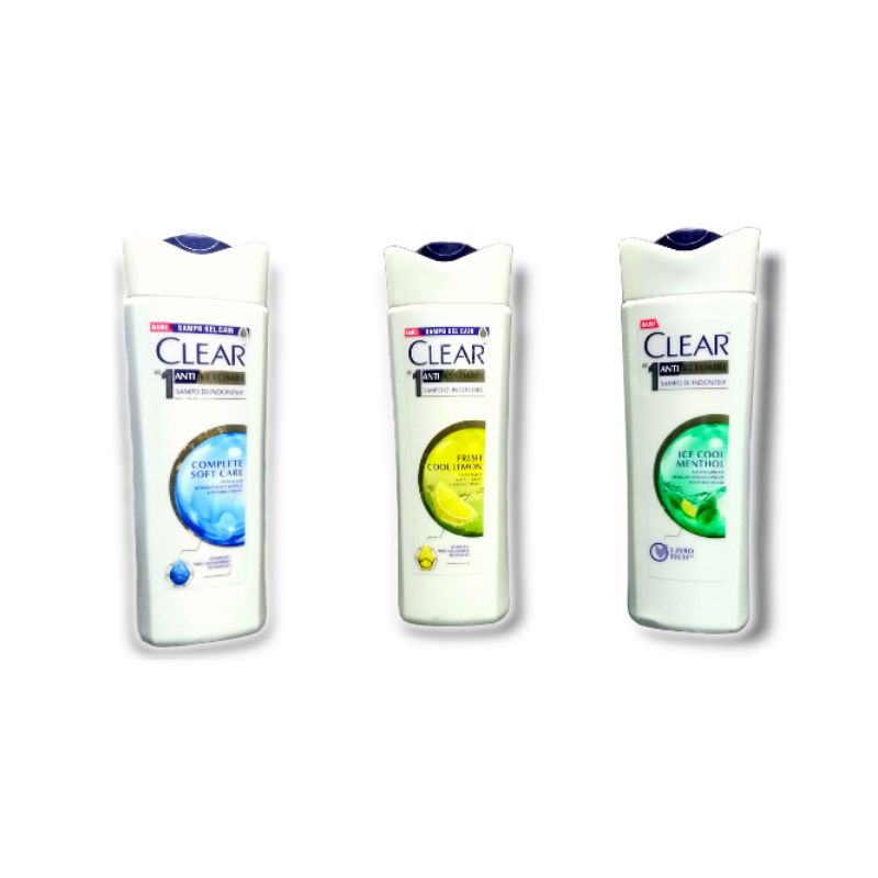 Jual clear shampo complete soft care 160ml | Shopee Indonesia