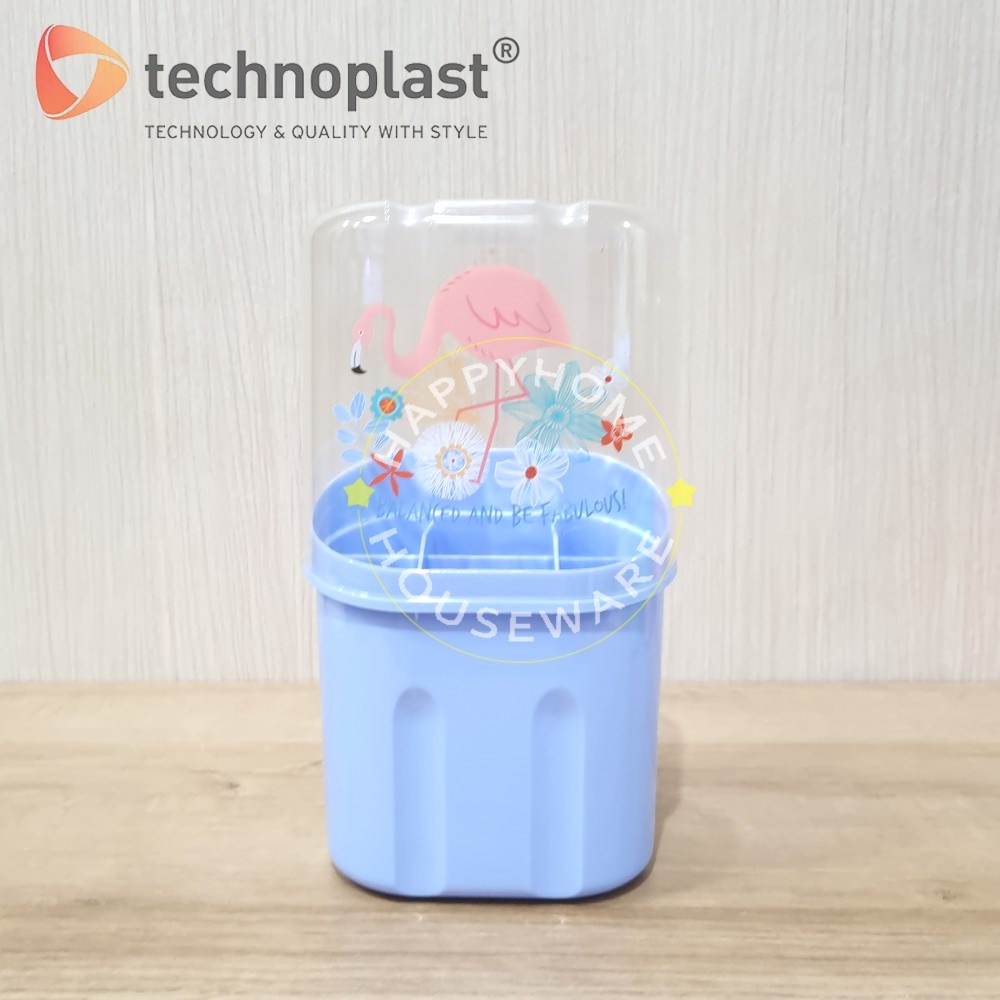 Jual TECHNOPLAST Flamingo Cultery Holder|Tempat Sendok&Garpu|Tempat ...