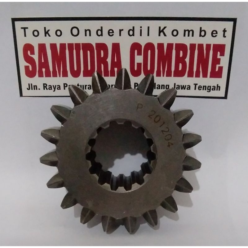 Jual Gear 19 original bimo for combine harvester / gir untuk mesin ...