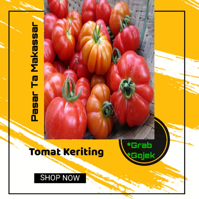 Jual Tomat Keriting / Pasar Ta Makassar / pasar sayur Makassar | Shopee ...