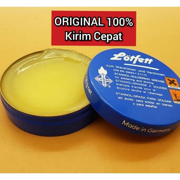 Jual Pasta Solder Lotfett Original 50 Gram Asli Germany | Shopee Indonesia