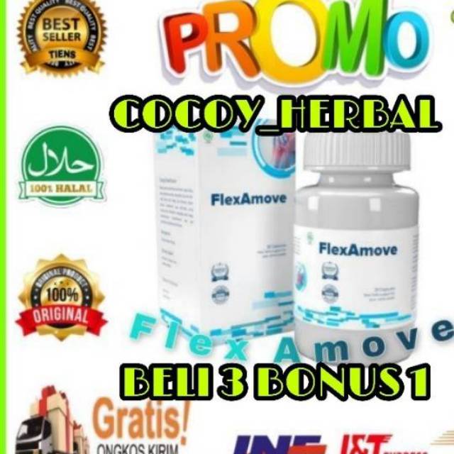 Jual 100% ASLI ( Bisa Cod ) Flexamove - Obat Persendian - Obat Nyeri ...