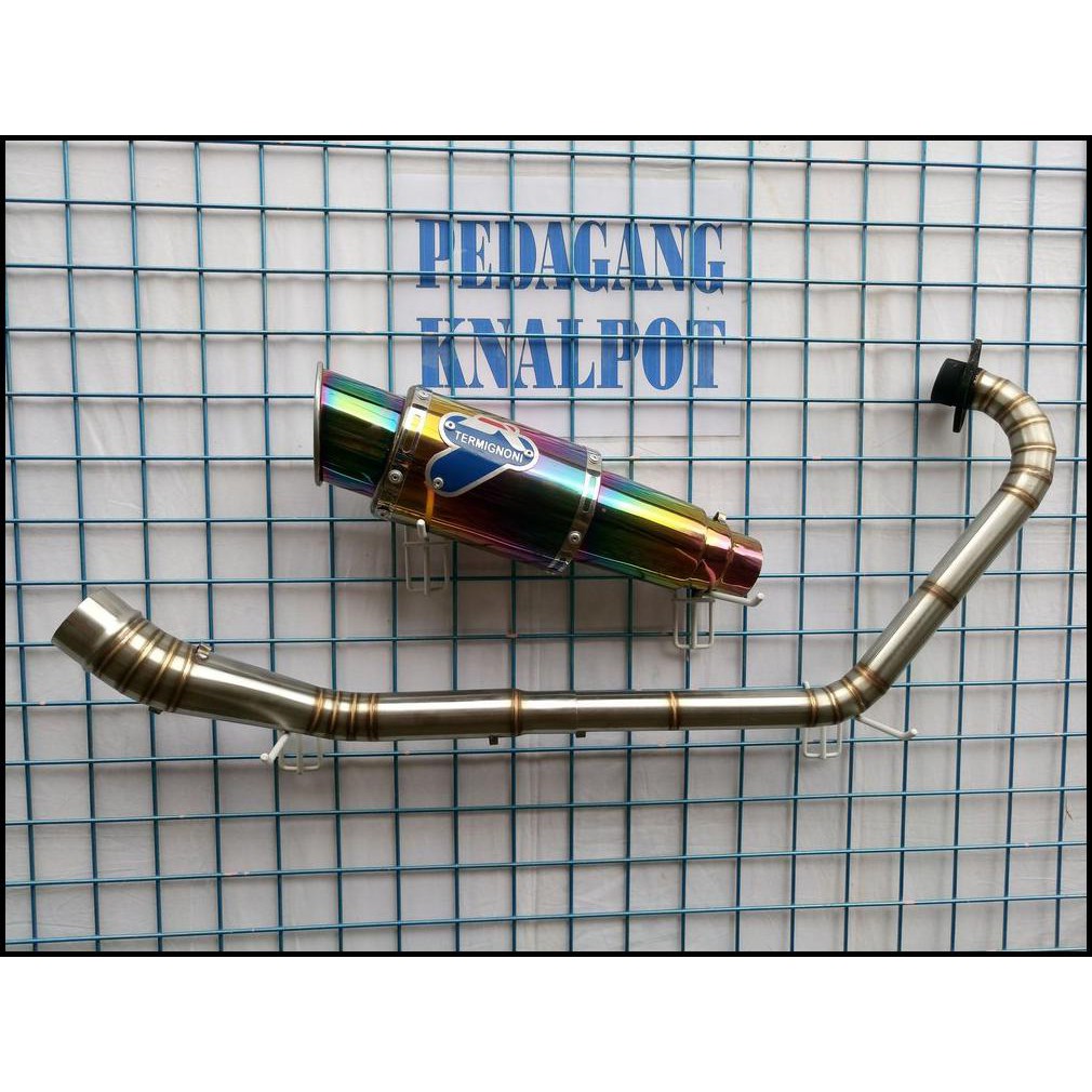 Jual Knalpot Termignoni Rainbow Full Set CBR 150 Face Lift, CBR 150 ...