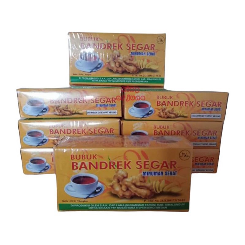 Jual Bandrek Segar Khas Medan Tanpa Bahan Pengawet 1 Kotak Isi 15 ...