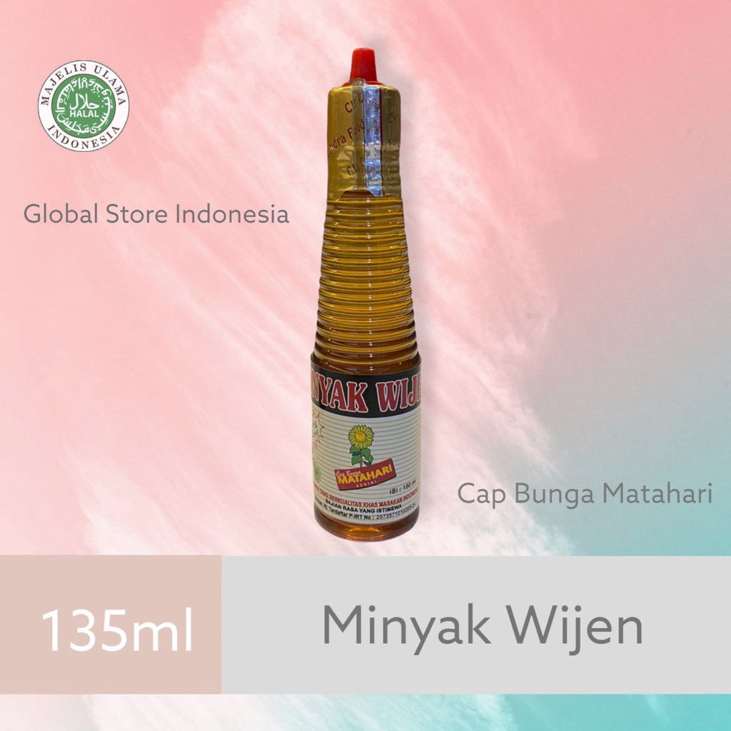 Jual MINYAK WINYEK HALAL CAP BUNGA MATAHARI ( UKURAN 135ML ) | Shopee ...