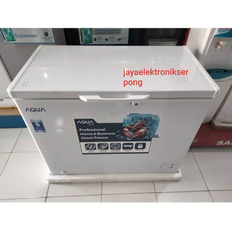 Jual Freezer box AQUA 200 liter AQF-200W FREZZER DAGING AQUA AQF-200W ...