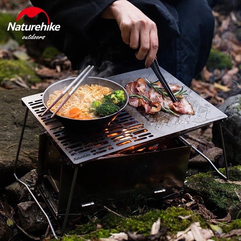 Jual TITANIUM GRILL NATUREHIKE NH20SK015 // MEJA GRILL TITANIUM ...