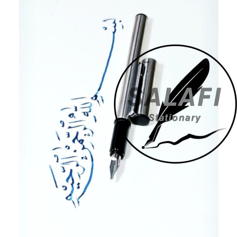 Jual Fountain pen kalam pena kaligrafi japan nib 1Mm pulpen penulisan ...
