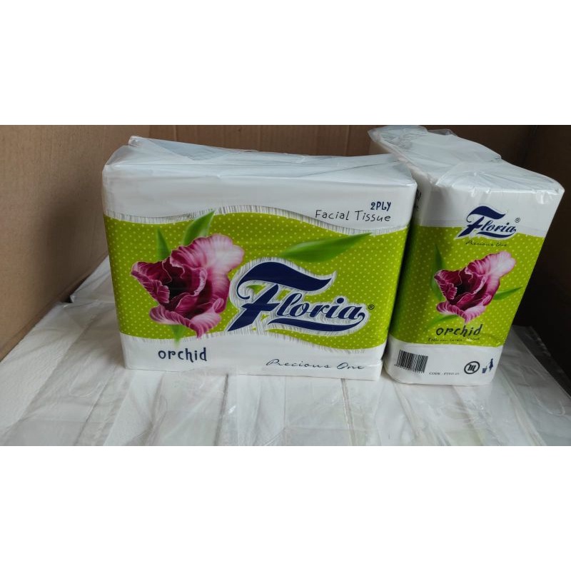 Jual Tissue floria facial kiloan 600 gram / tisu wajah kiloan 2 ply ...