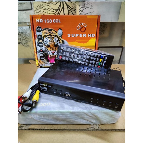 Jual DIGITAL STB SET TOP BOX GOL SUPER HD HARIMAU | Shopee Indonesia