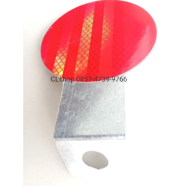 Jual Reflektor Guardrail Jalan Tol Mata Kucing O Toll Gadril Reflector ...