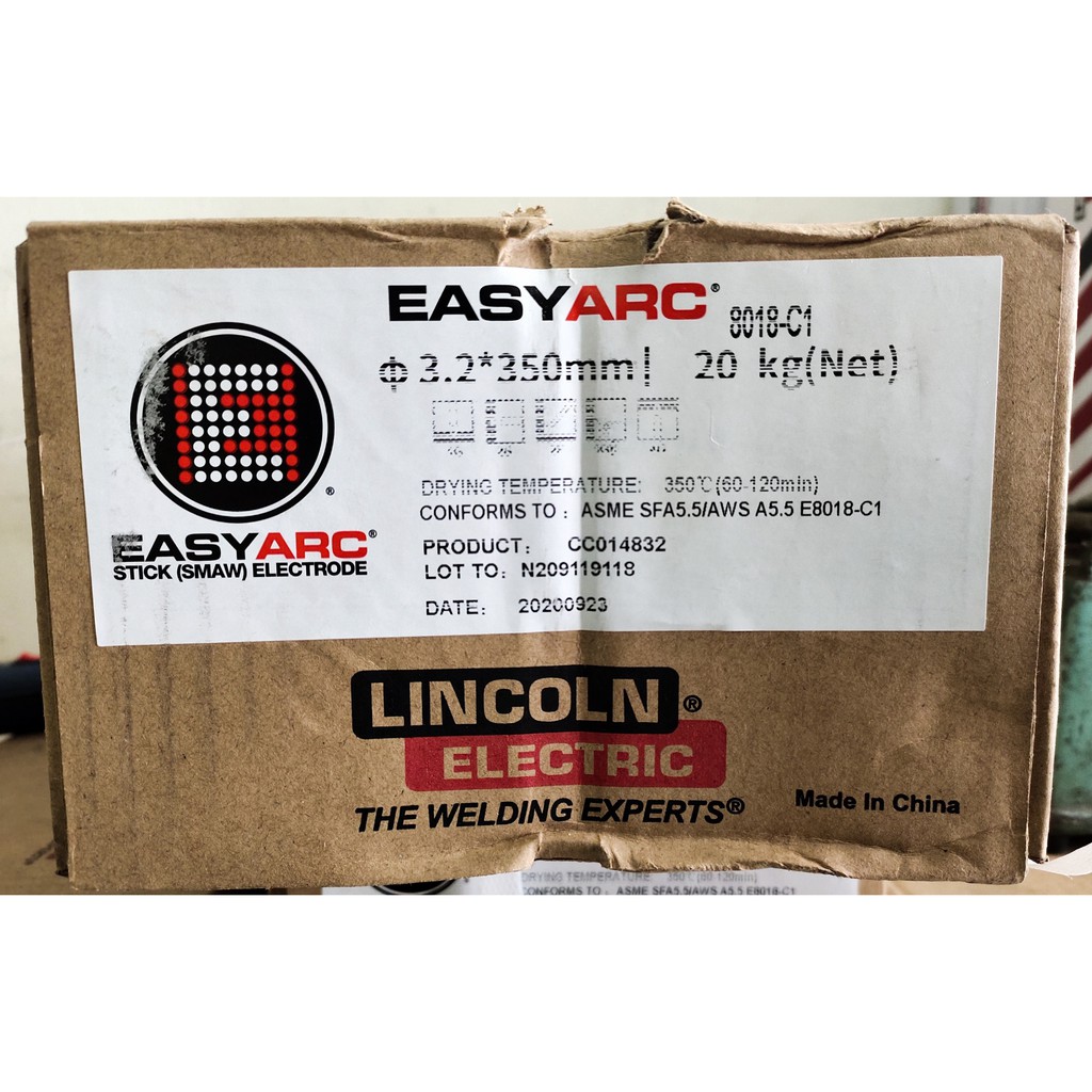 Jual Kawat Las E8018-C1 Lincoln Easy Arc | Shopee Indonesia