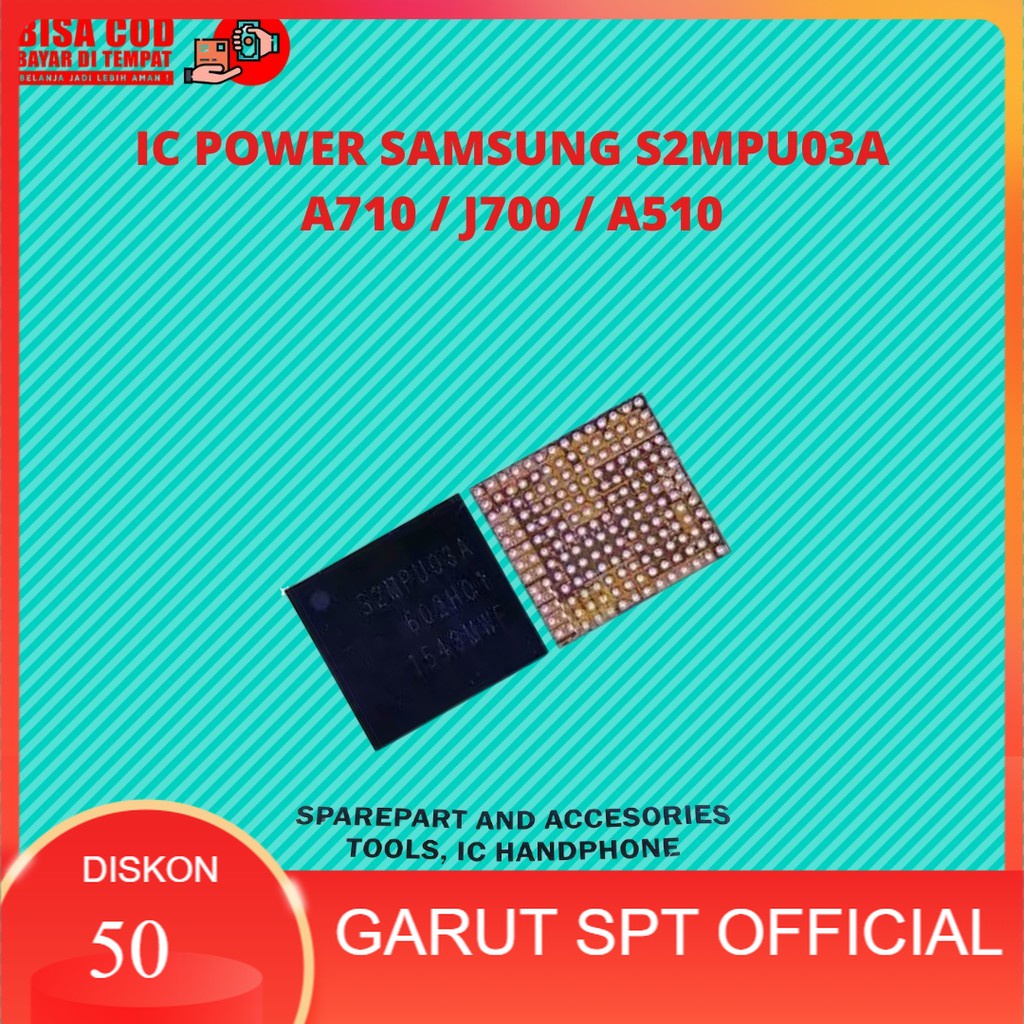 Jual IC POWER SAMSUNG J 700 / A510F / A710 / S2MPU03A ORIGINAL | Shopee Indonesia