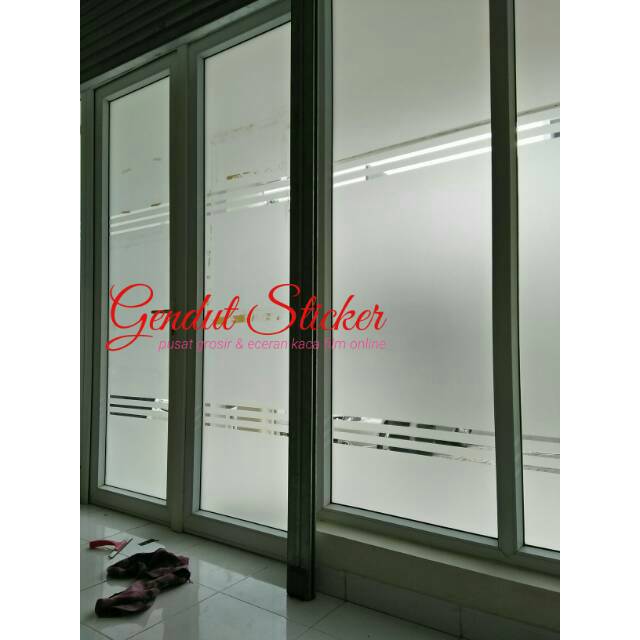 Jual Sticker/stiker kaca/sanblas polos/kaca es kaca blur kaca privaci ...