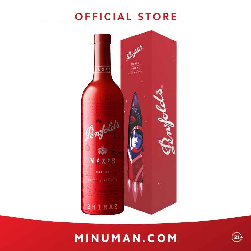 Jual Penfolds Max's - Shiraz - Rocket Gift Box - 750ml | Shopee Indonesia