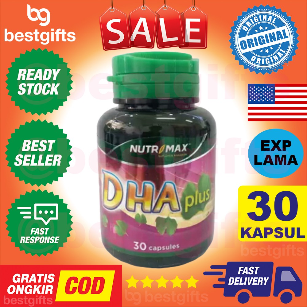 Jual NUTRIMAX DHA PLUS 30 KAPSUL | Shopee Indonesia