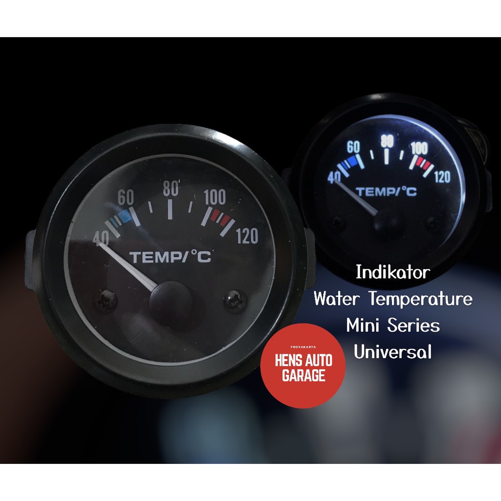 Jual Indikator Pengukur Suhu Air Radiator Mobil Water Temperature ...