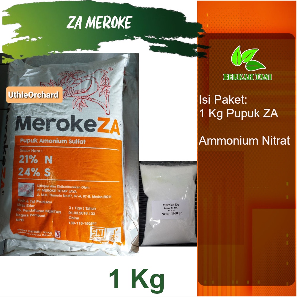 Jual Pupuk ZA 1 Kg Amonium Nitrat | Shopee Indonesia