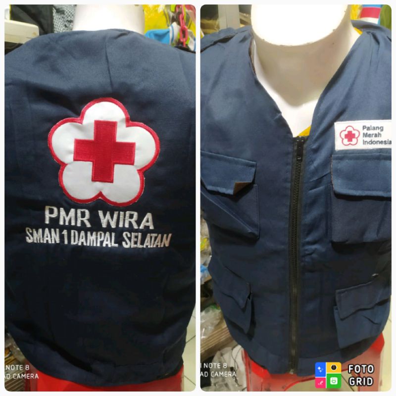 Jual rompi costum pmr wira | Shopee Indonesia