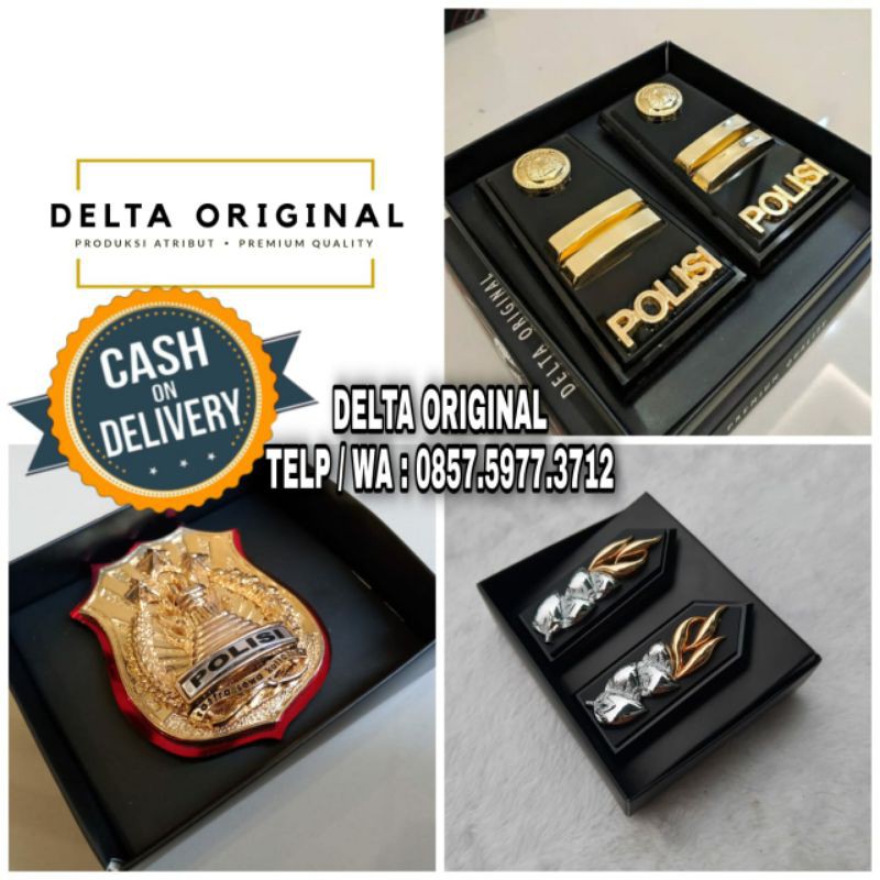 Jual Paket Pangkat Ipda/Iptu/Akp/Kompol/Akbp Polri Full Mika | Shopee ...