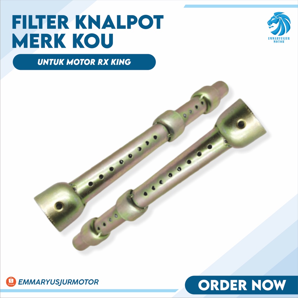 Jual FILTER KNALPOT SARINGAN KNALPOT RX KING KOU | Shopee Indonesia