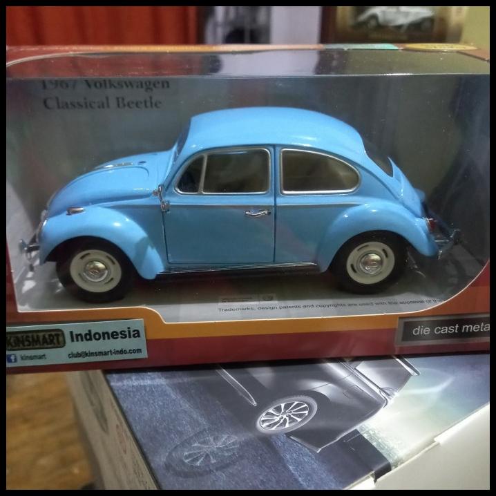 Jual Skala 1:24 Diecast Mobil Volkswagen Beetle 1967 Miniatur Vw Kodok ...