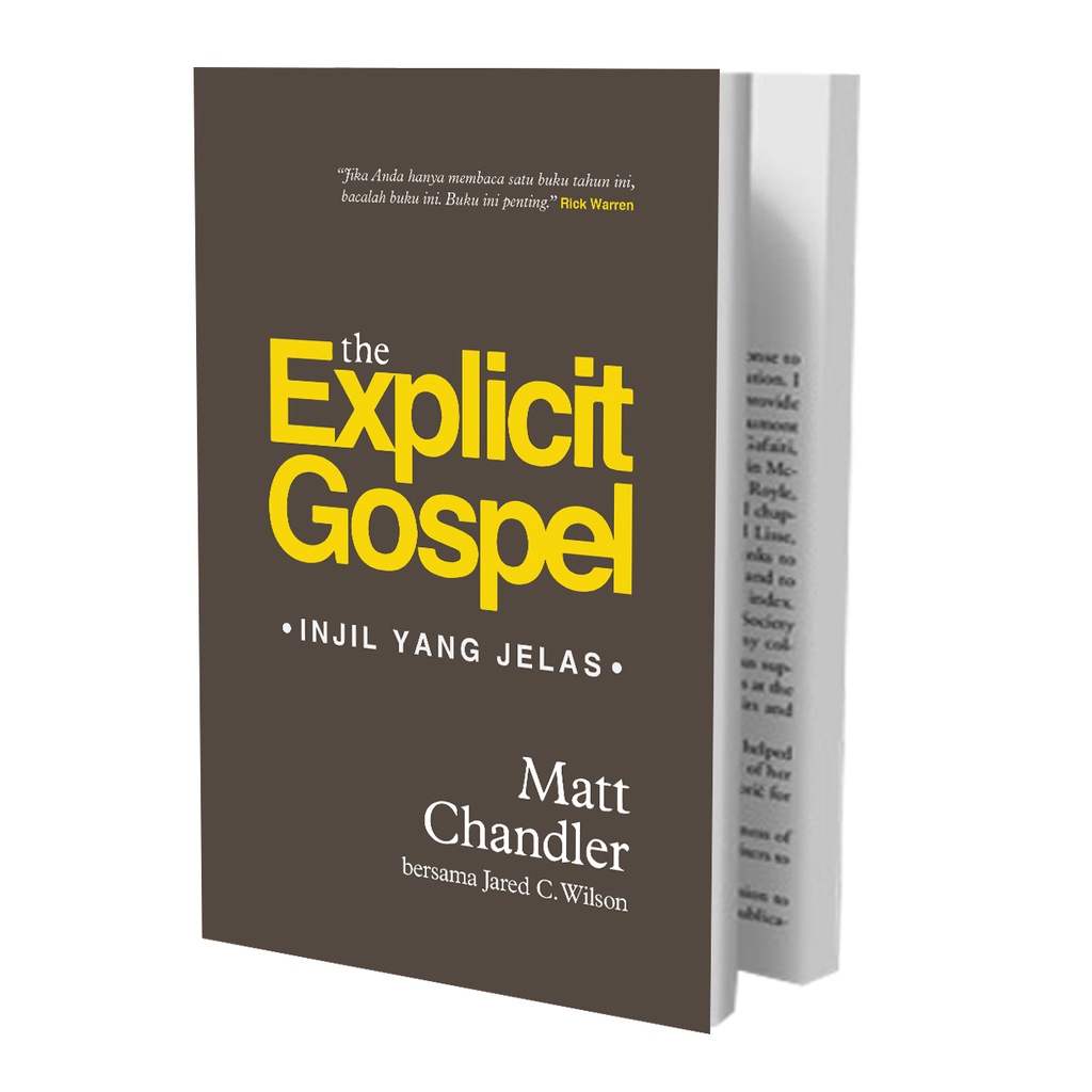 Jual The Explicit Gospel — Injil yang Jelas oleh Matt Chander - Buku ...