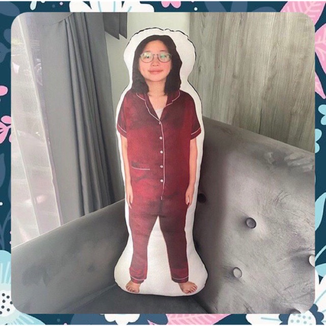 Jual Model baru guling custom medium bisa req gambar sesuai yang dimau ...