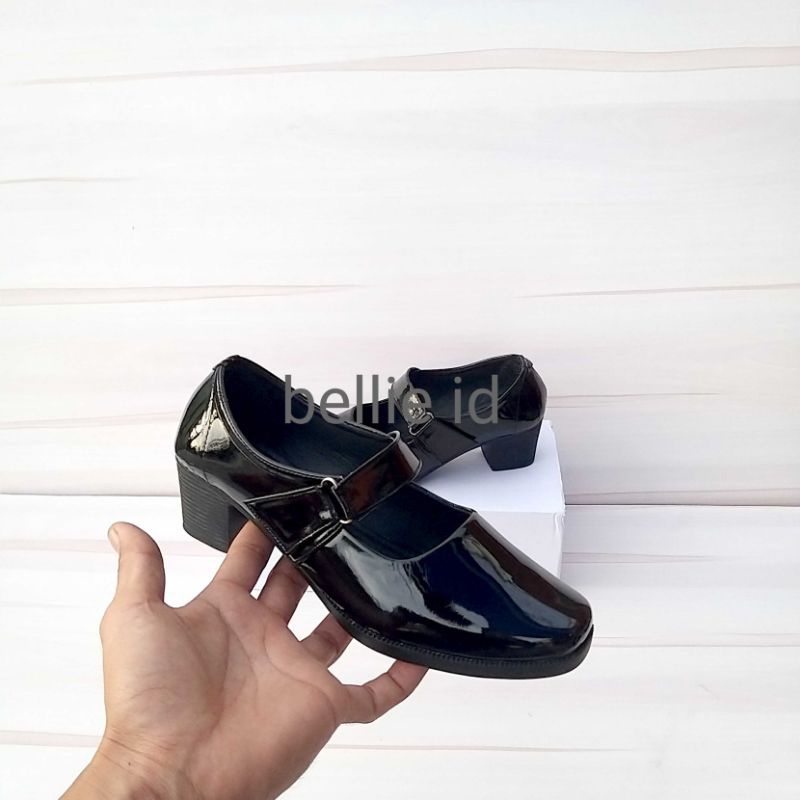 Jual SEPATU FORMAL WANITA KERJA GURU KANTOR PASKIBRA HAK 5CM/SEPATU ...